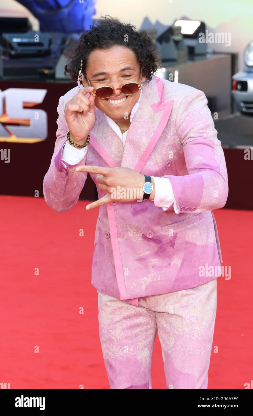 Anthony Ramos, Transformers: Rise of the Beasts - European Premiere ...