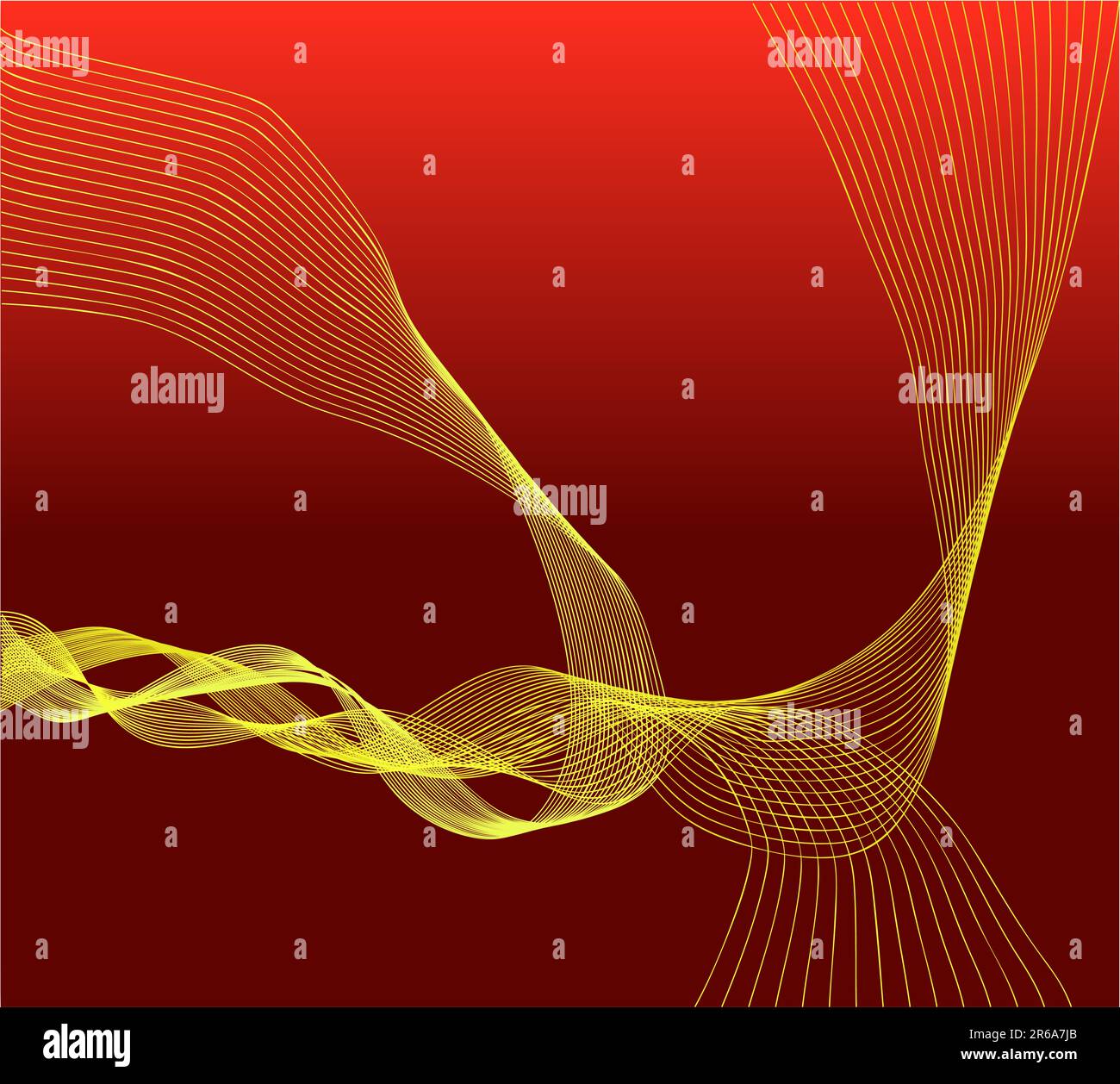 Abstract vector background of wave forms Stock Vector Image & Art - Alamy