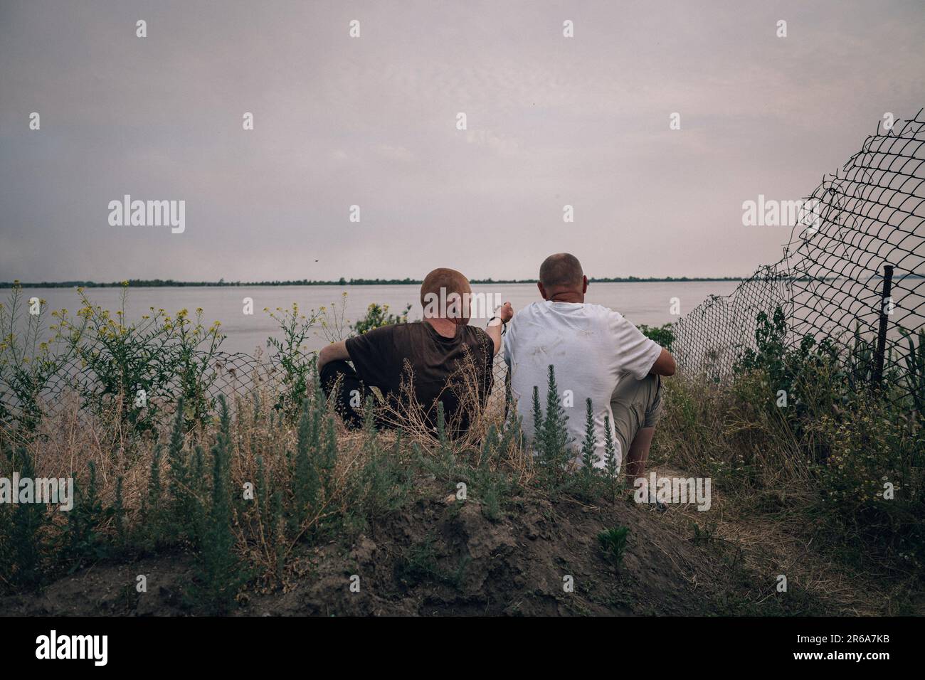 Kherson, Ukraine. 07th June, 2023. Nicolas Cleuet/Le Pictorium ...