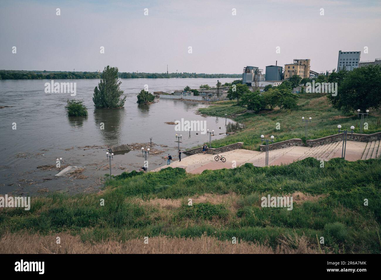 Kherson, Ukraine. 07th June, 2023. Nicolas Cleuet/Le Pictorium ...