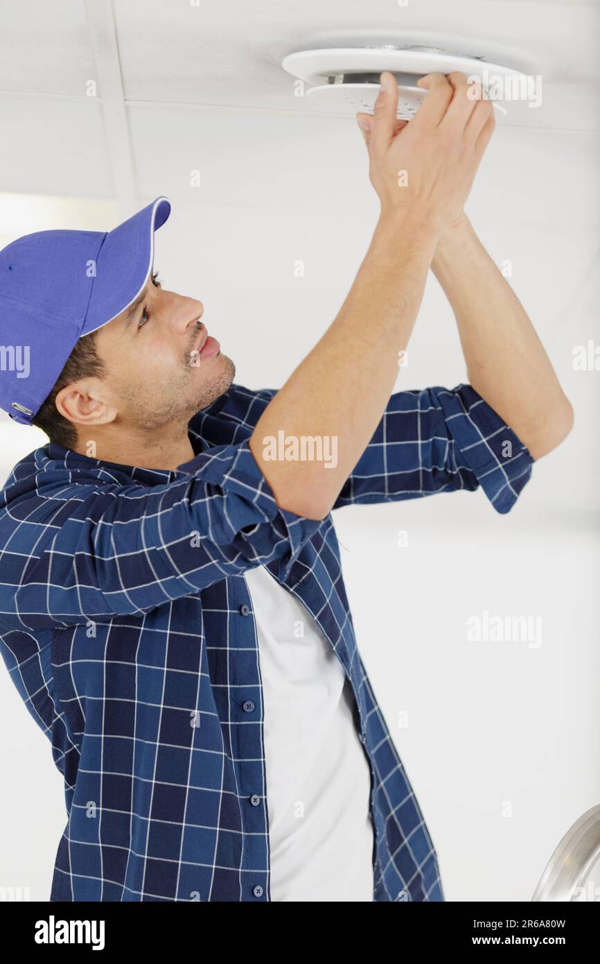 Male fan ceiling hi-res stock photography and images - Alamy