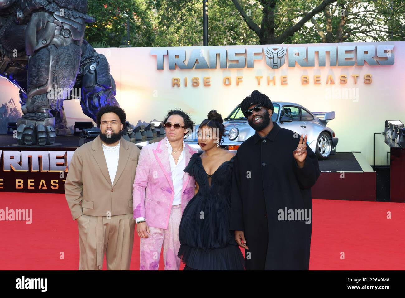 Steven caple jr and dominique fishback hi-res stock photography and ...