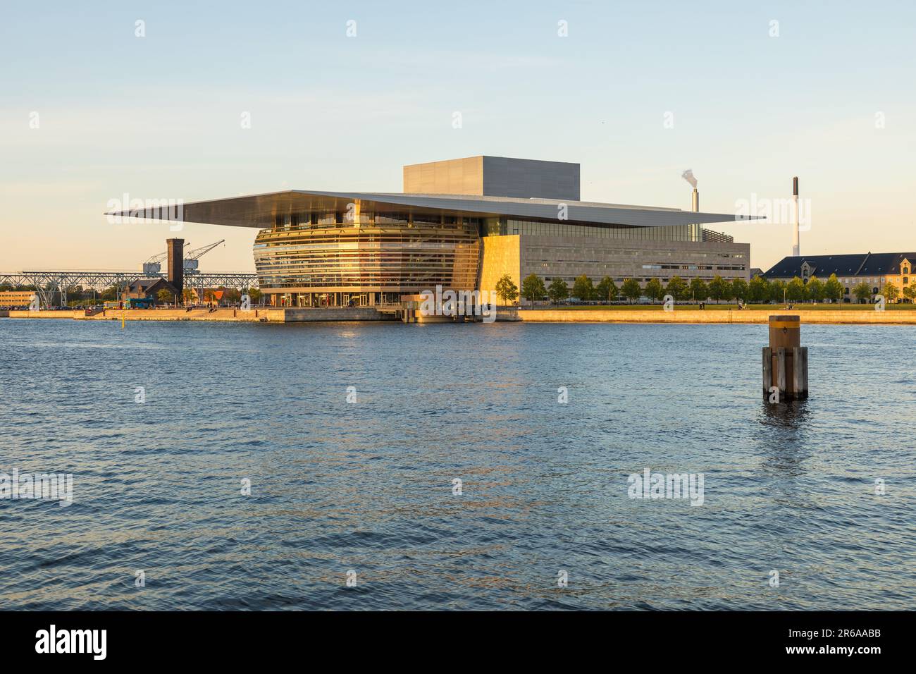 Denmark, Copenhagen - 15 May 2019: View of the Copenhagen Opera House ...