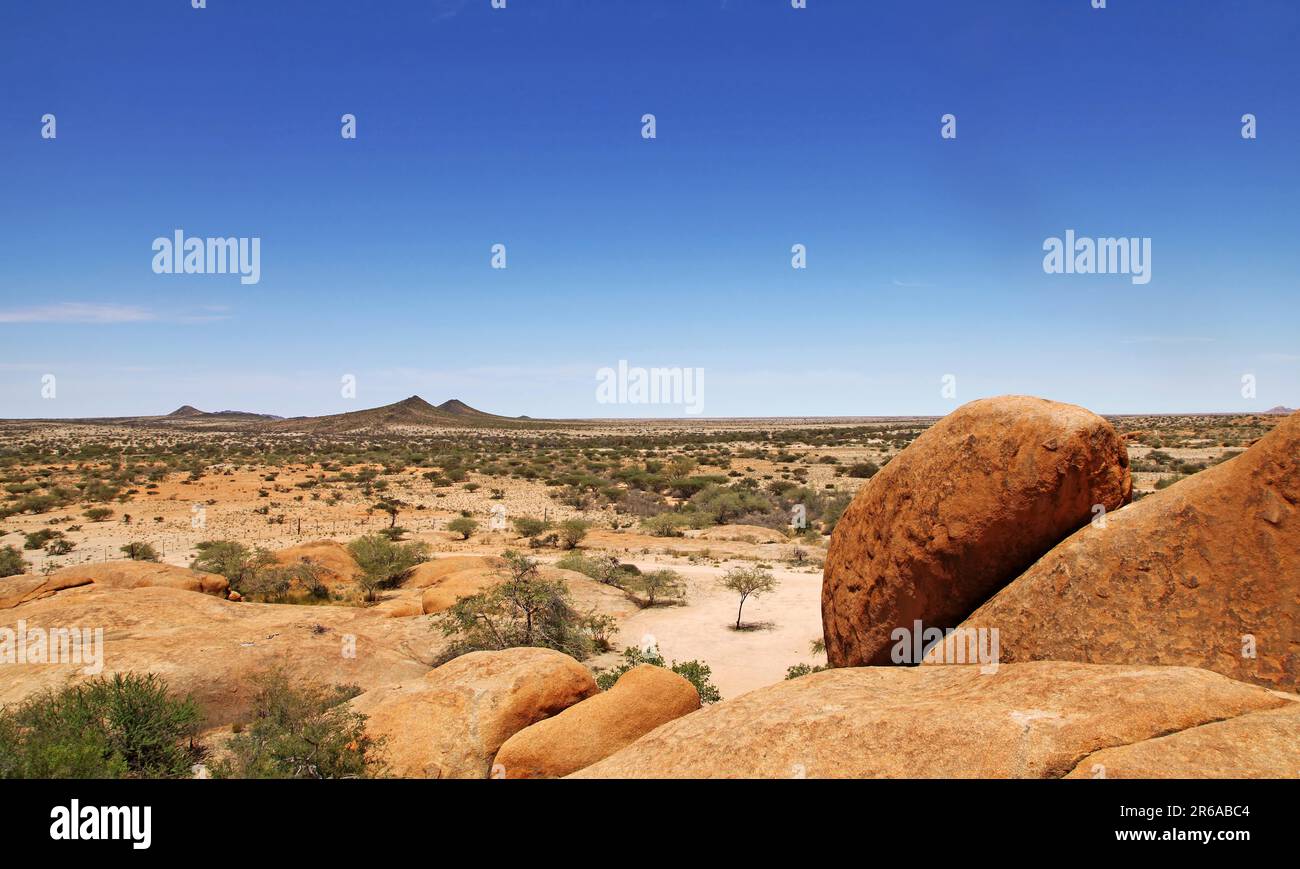 Landscape in Namibia, landscape in Namibia Stock Photo - Alamy