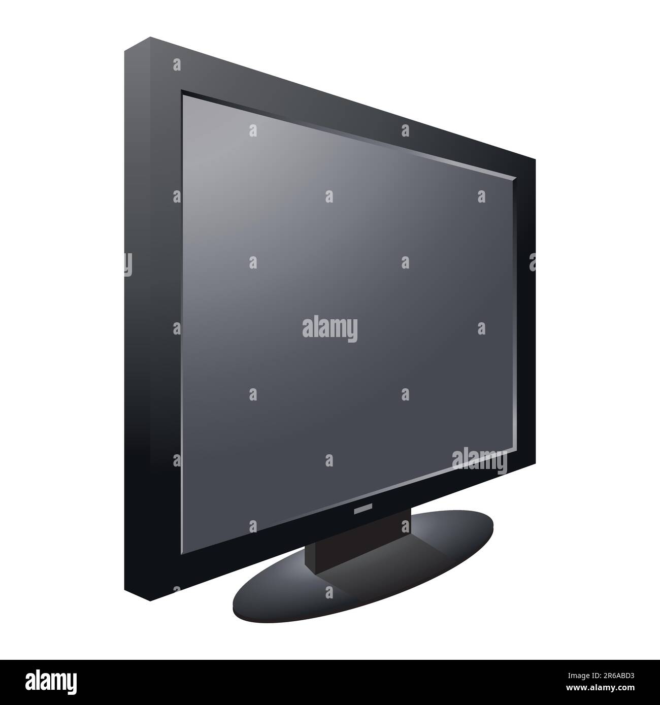 LCD high definition flat screen TV-set over a white background Stock ... LCD high definition flat screen TV-set over a white background Stock ...