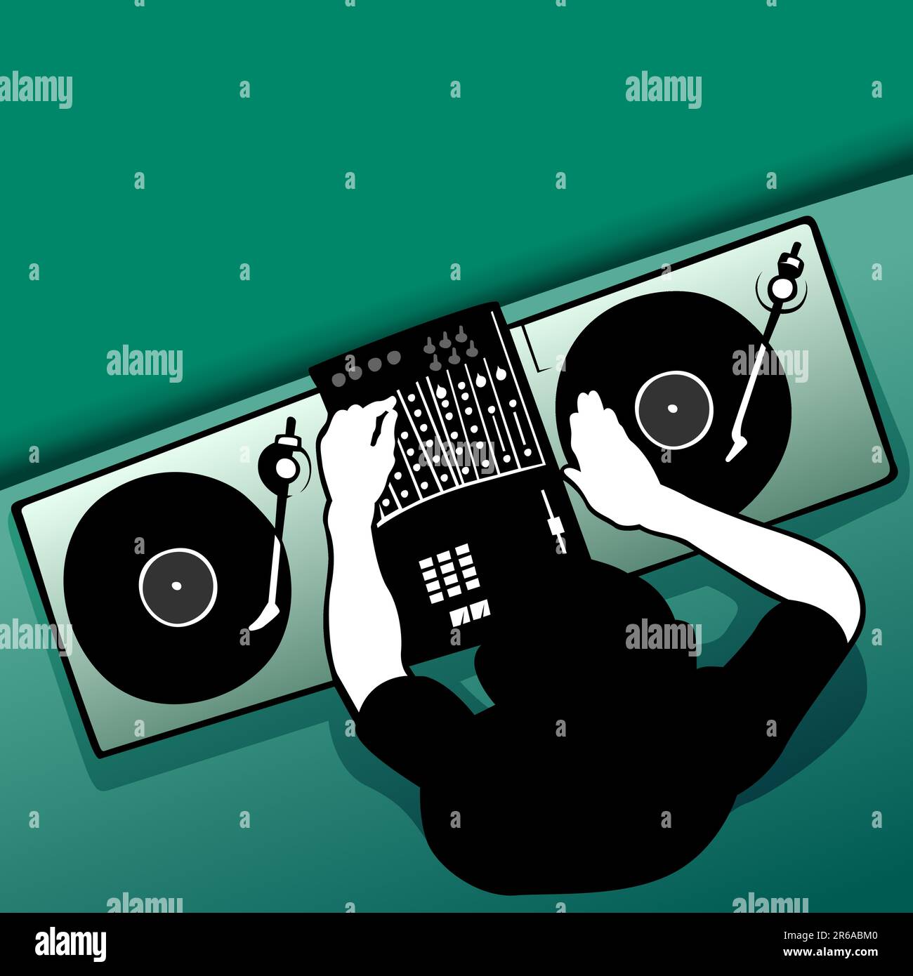 Vinyl record coloured Stock Vector Images - Alamy