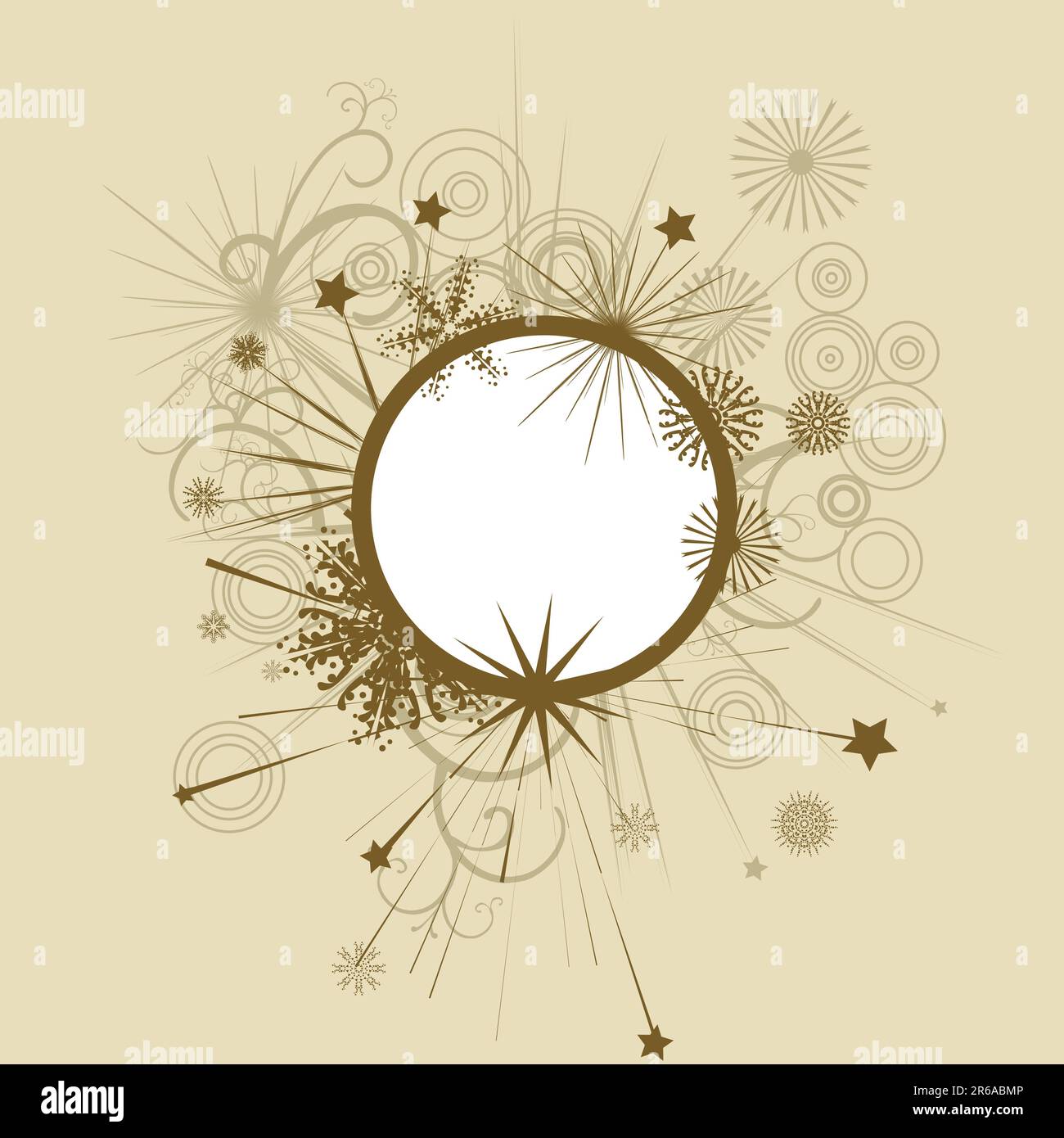 Ornate border design with fancy surround Stock Vector Image & Art - Alamy