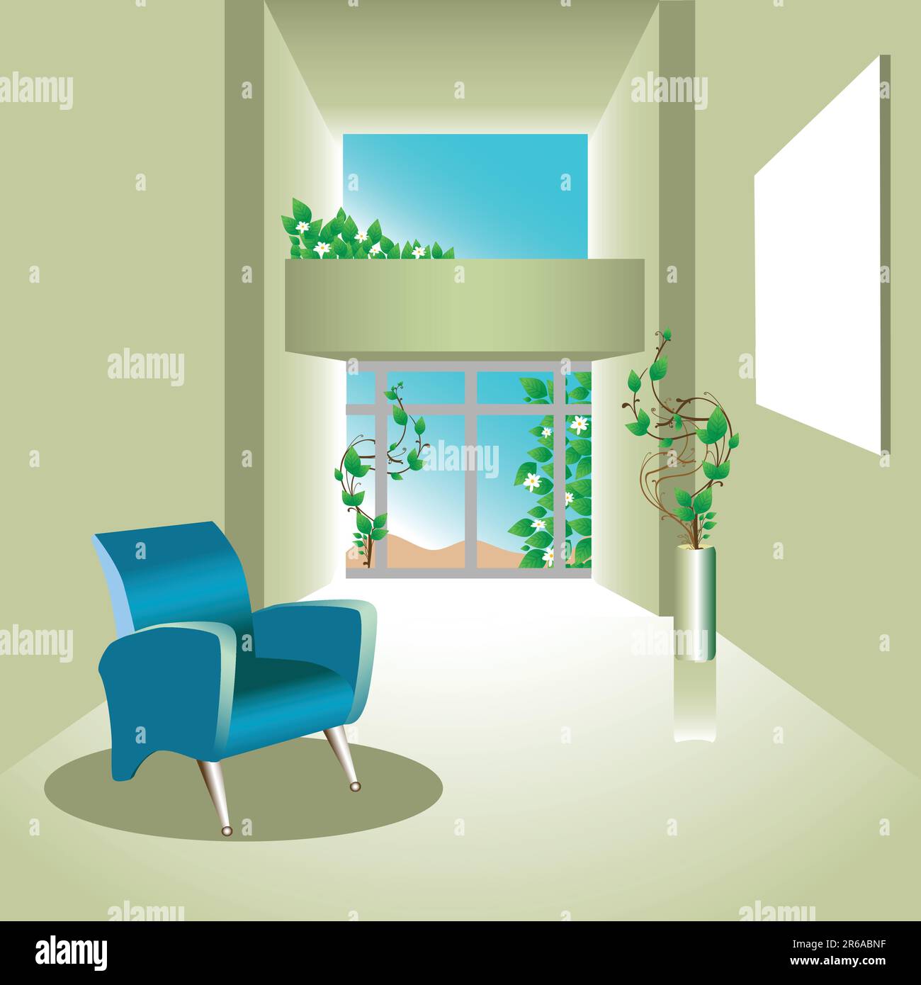 A frame room Stock Vector Images - Alamy