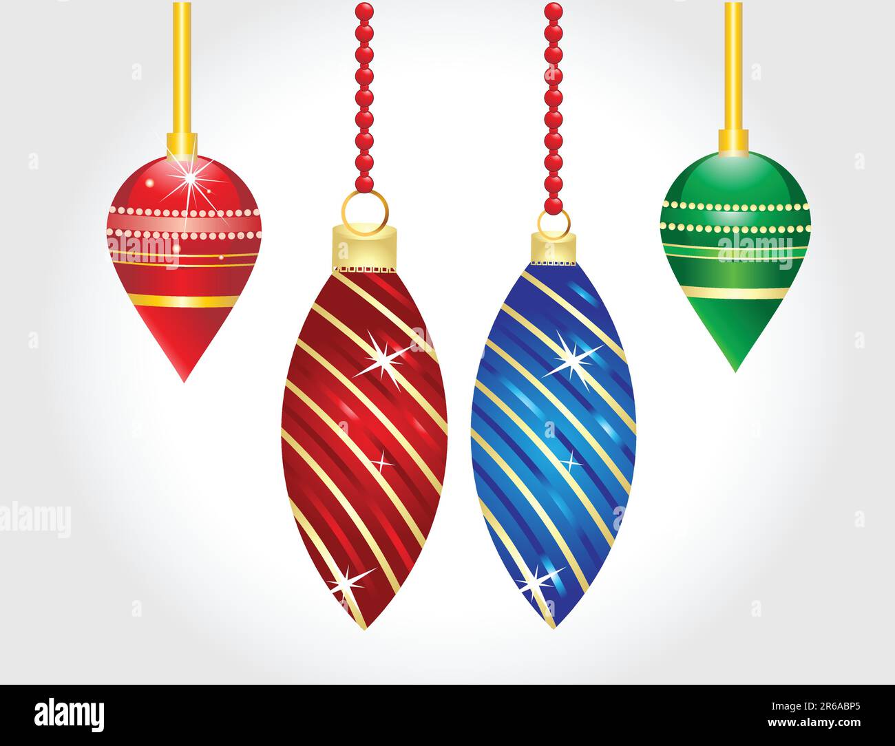 christmas balls vector illustration Stock Vector Image & Art - Alamy