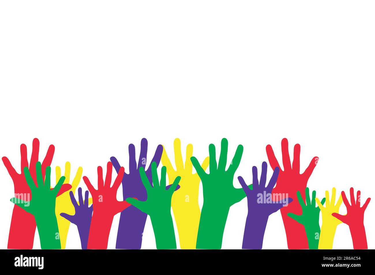 Hands in a crowd, showing diversity Stock Vector Image & Art - Alamy Hands in a crowd, showing diversity Stock Vector Image & Art - Alamy