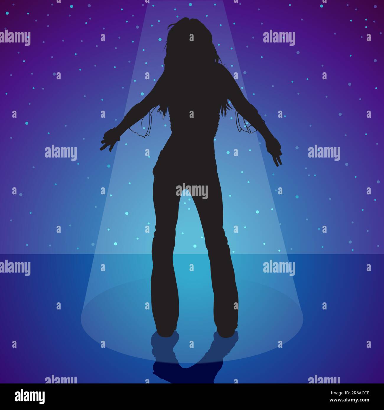 Female hip hop artist Stock Vector Images - Alamy