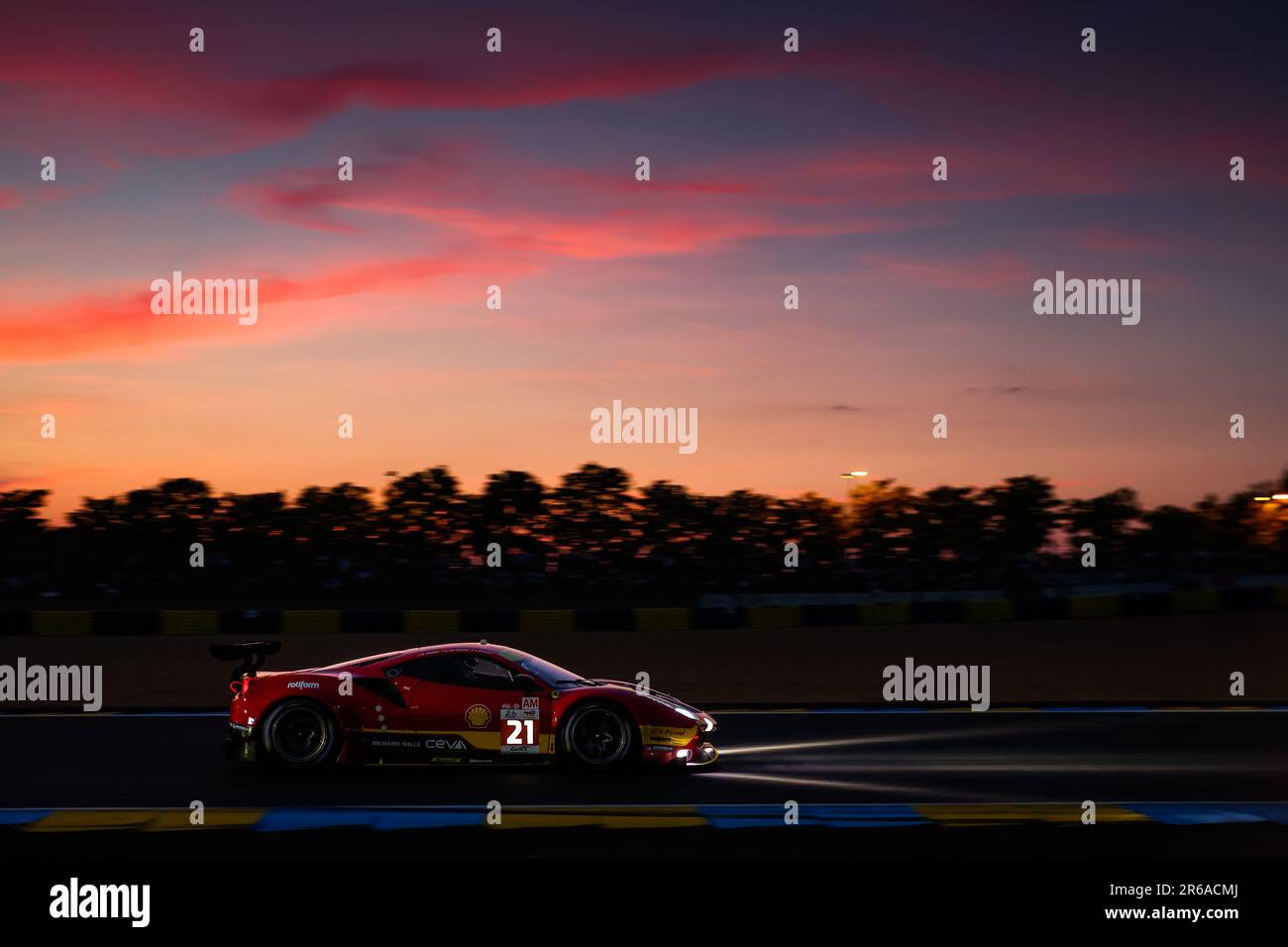 Le Mans, France. 07th June, 2023. 21 PIGUET Julien (fra), MANN Simon ...
