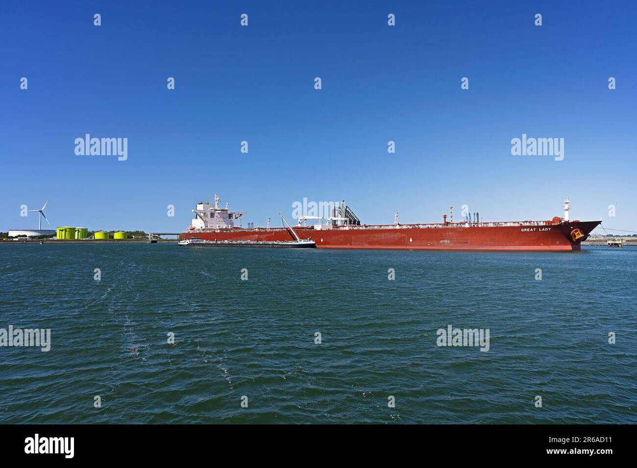 port of rotterdam (maasvlakte), netherlands - 2023-06-03: vlcc great ...