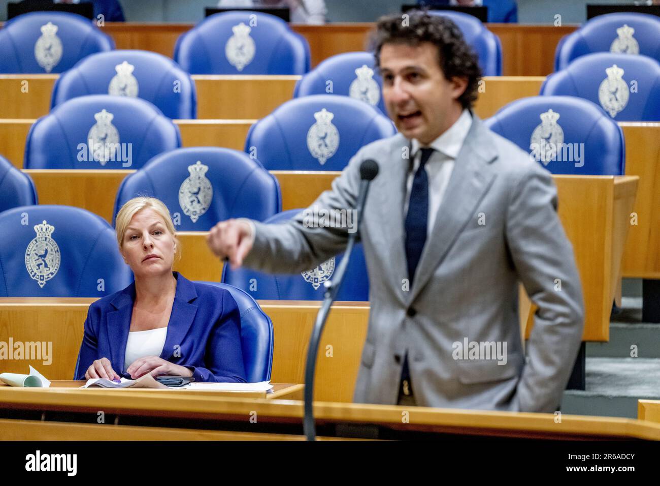 THE HAGUE - Attje Kuiken pvda and Jesse Klaver green left in the House ...