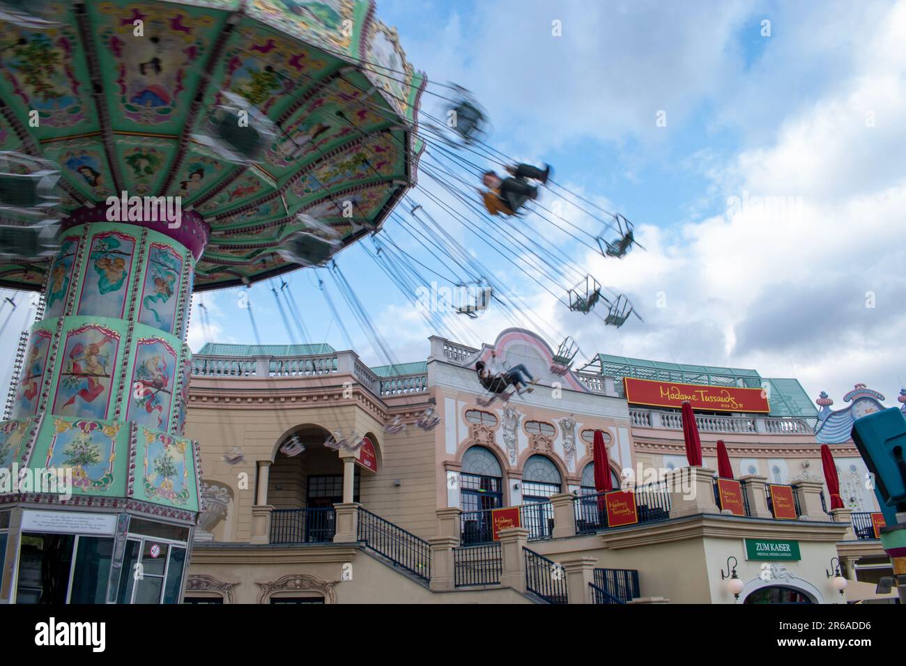 vienna, austria. 25 april 2023 dusk delights captivating views of a ...