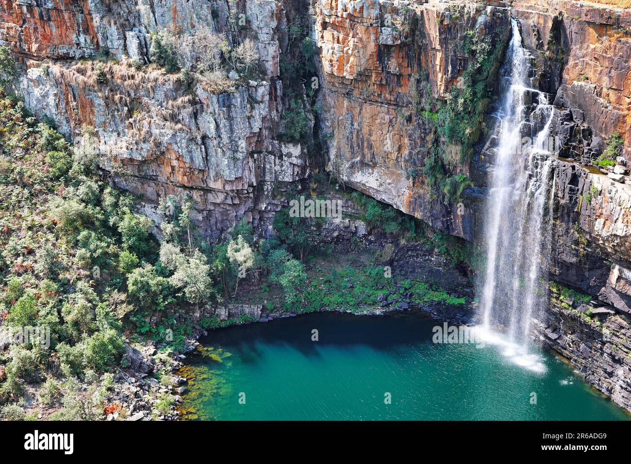 Berlin Falls an der Panorama Route, Mpumalanga, S Stock Photo - Alamy