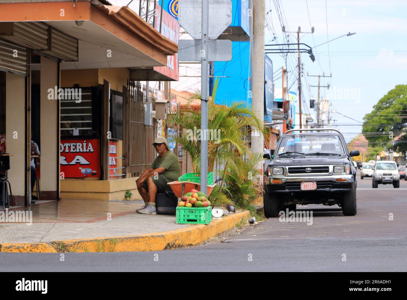March 12 2023 - Liberia, Guanacaste in Costa Rica: typical streetlife ...