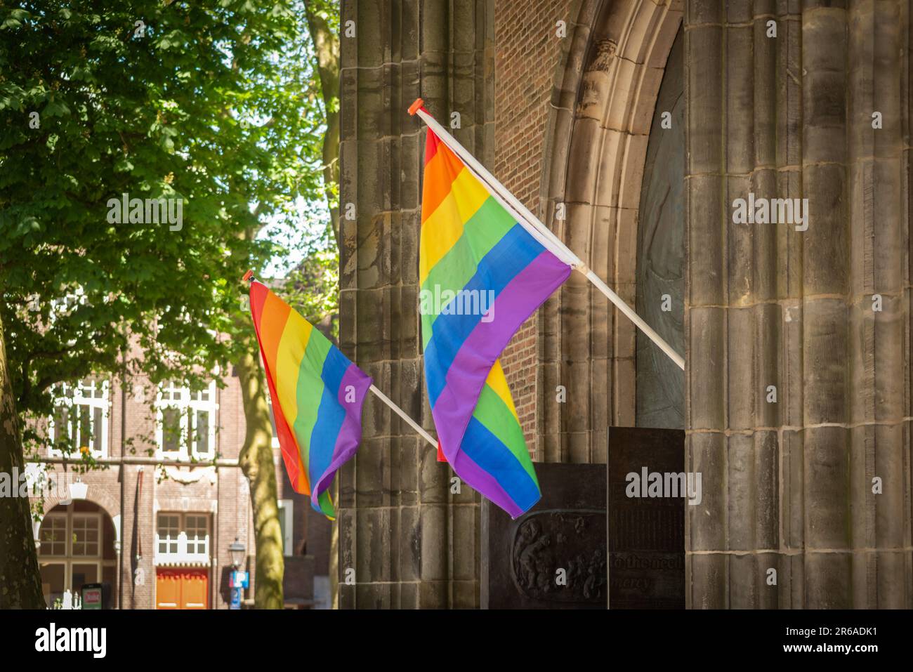 03 June 2023, Utrecht, Netherlands, St. Martin's Cathedral, Utrecht, or ...