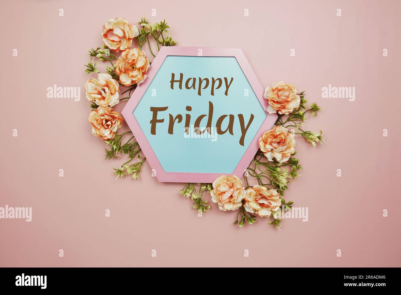Happy friday typography text hi-res stock photography and images - Alamy