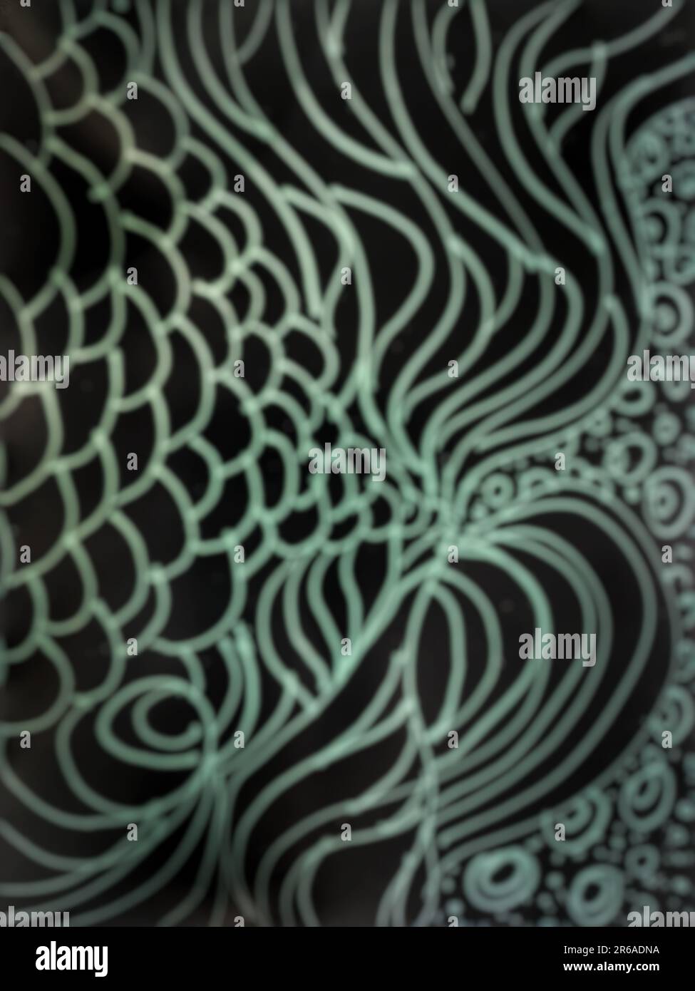 Thai art abstract feeling and Thai number three in imagination Stock ...