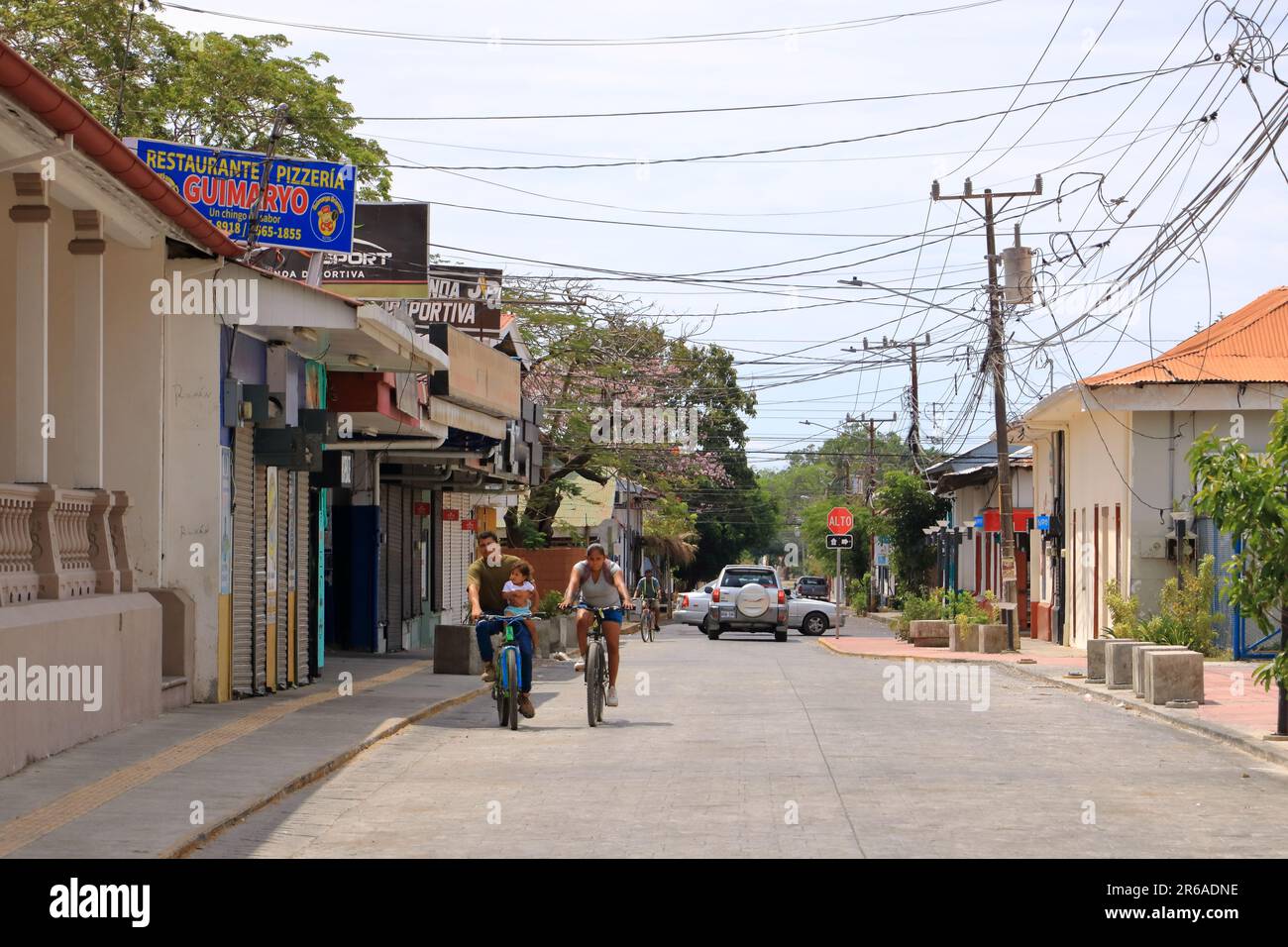 March 12 2023 - Liberia, Guanacaste in Costa Rica: typical streetlife ...