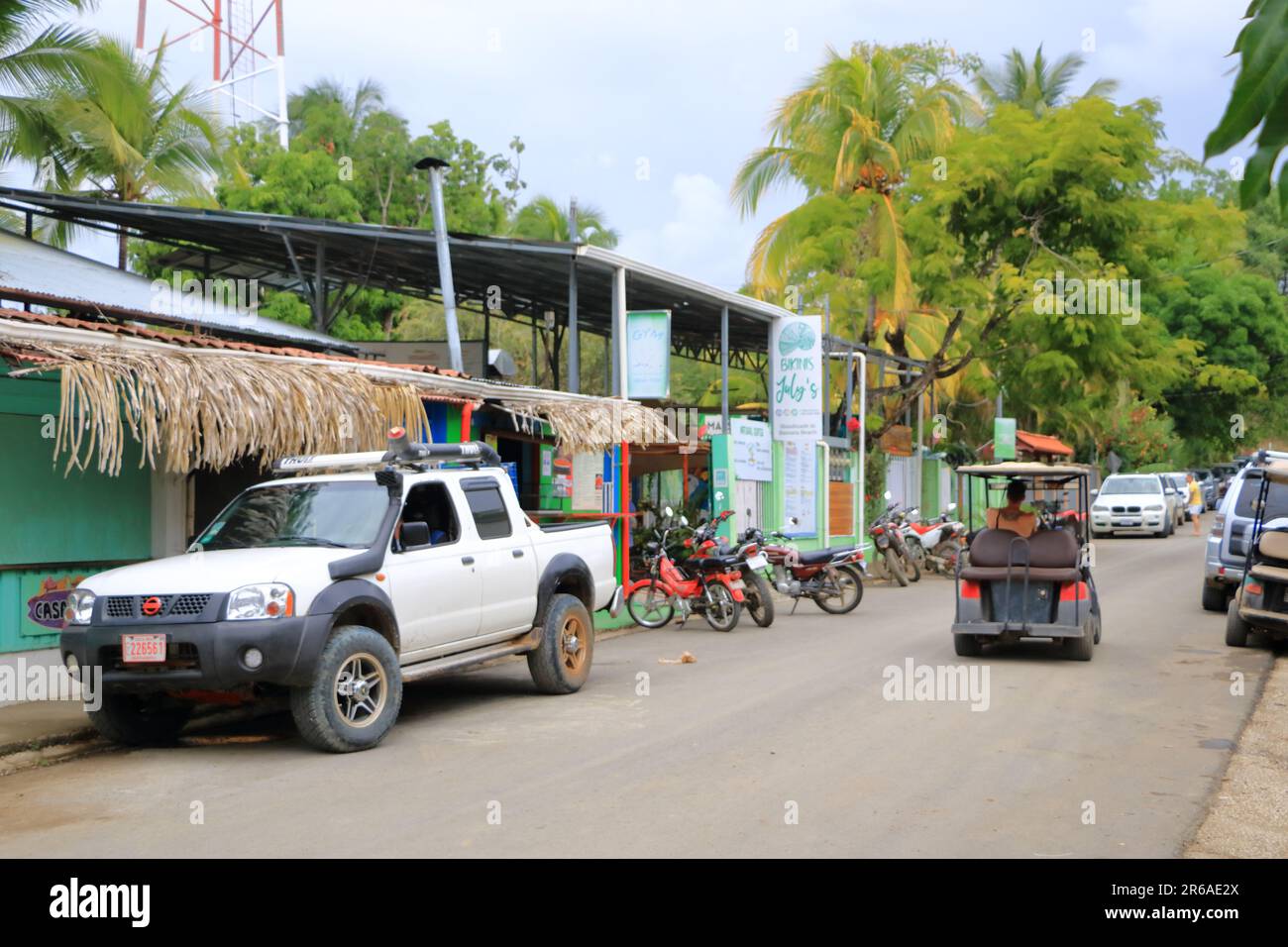 March 12 2023 - Nicoya, Guanacaste in Costa Rica: typical streetlife in ...