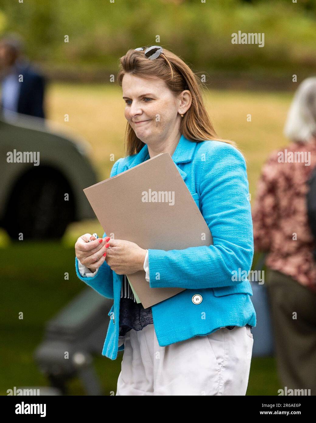 Sinn Fein's Caoimhe Archibald arriving at Castle Buildings, Stormont in ...