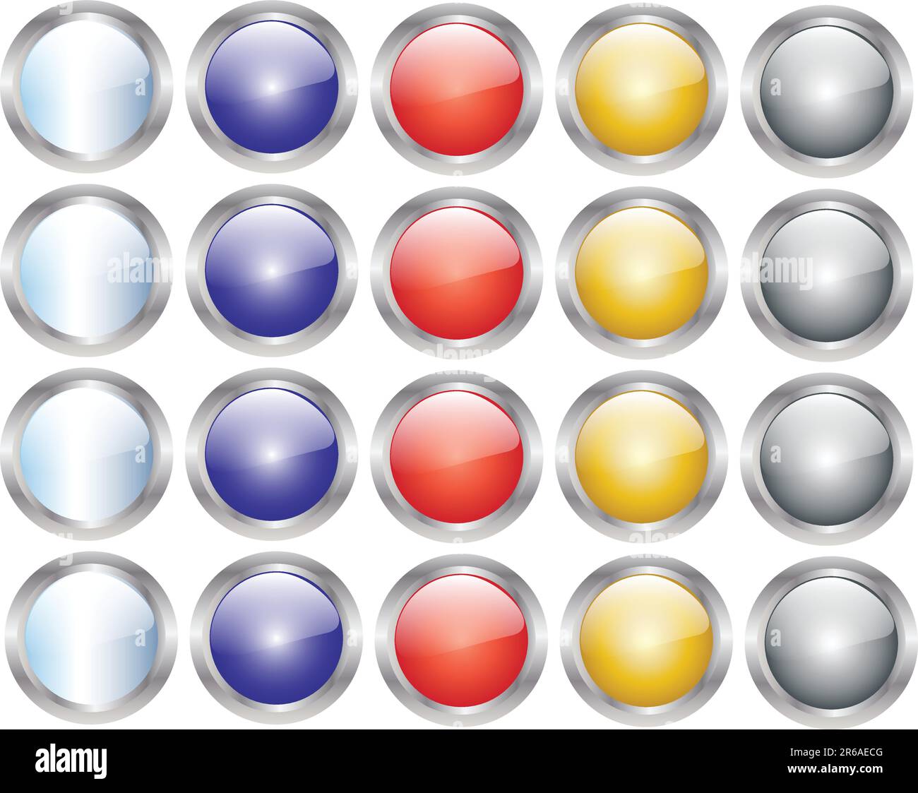 Purple buttons Stock Vector Images - Alamy