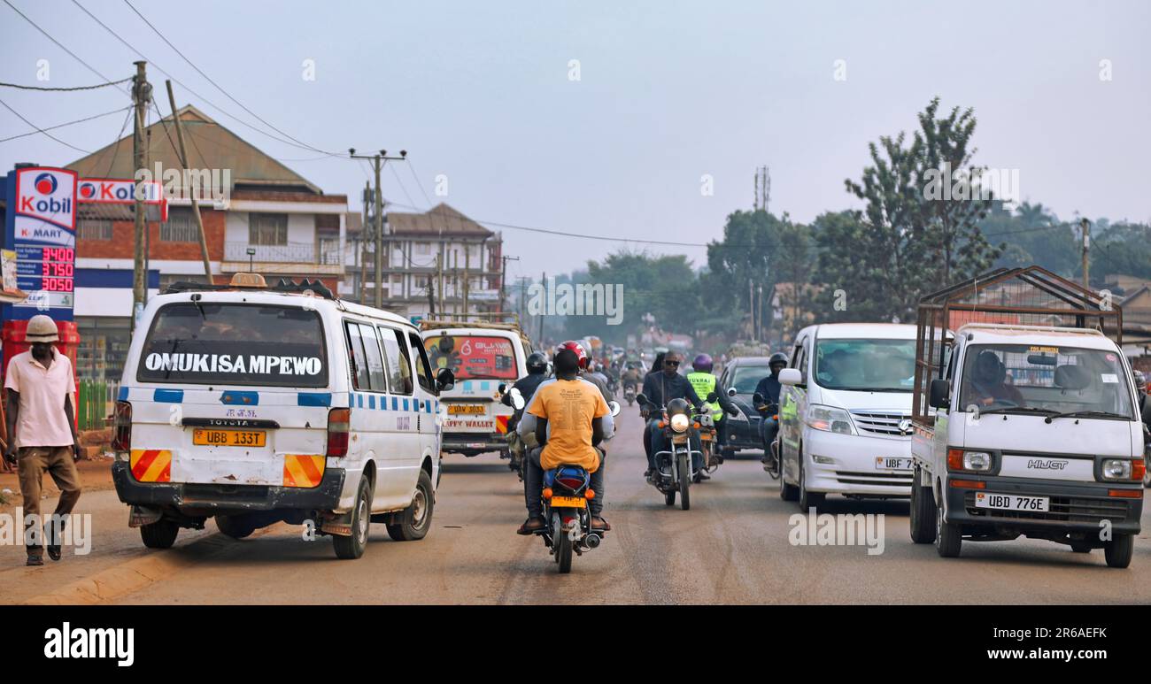 On the streets of Kampala, the capital of Uganda Stock Photo - Alamy