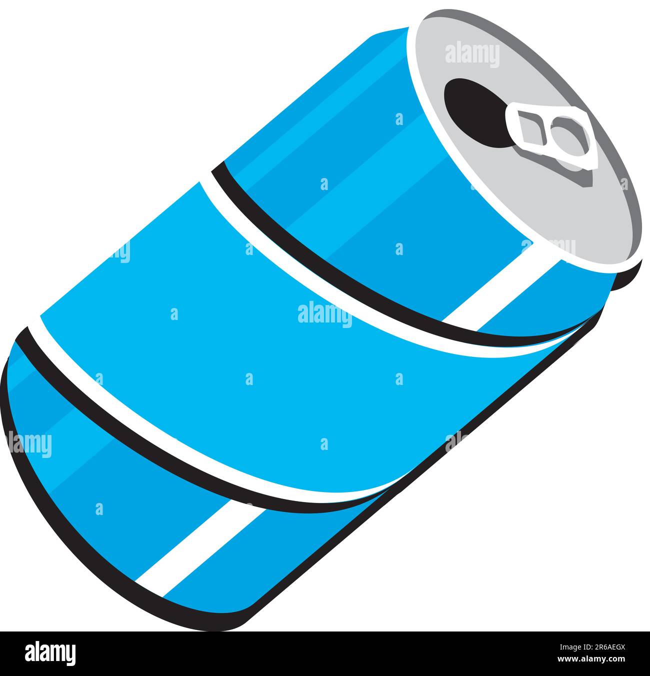 Pop soda can design clipart illustration for use in web and print Stock ...