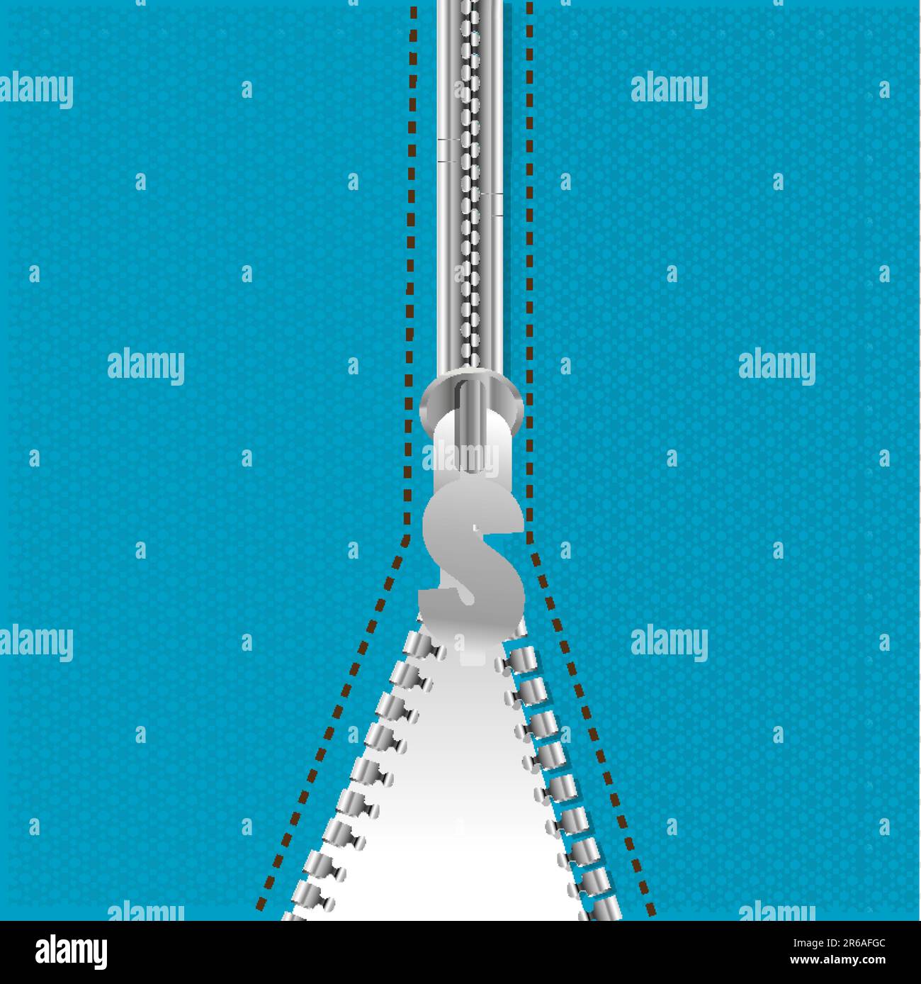 illustration of dollar zip Stock Vector Image & Art - Alamy