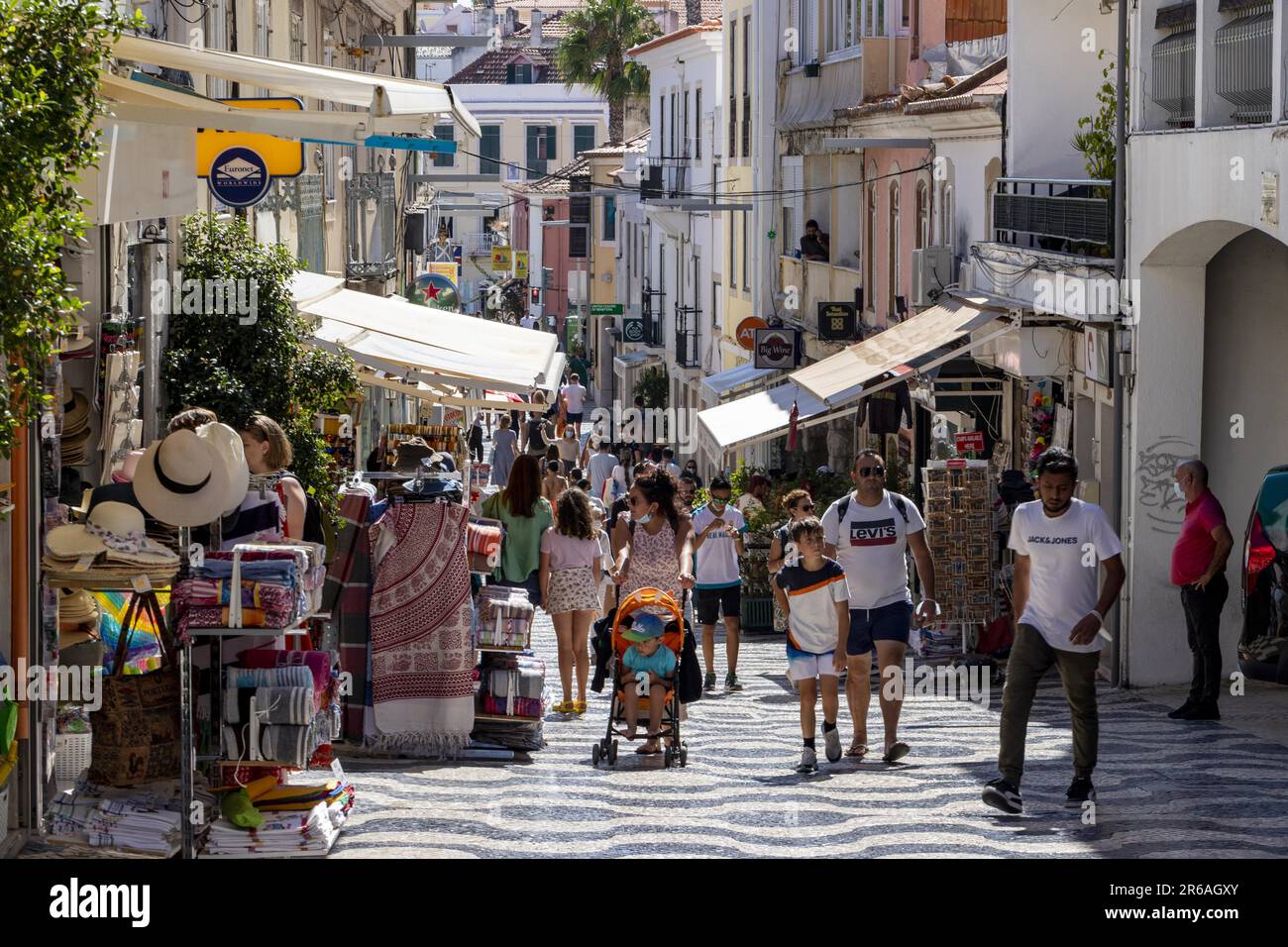Old Town, Cascais, Portugal Stock Photo - Alamy
