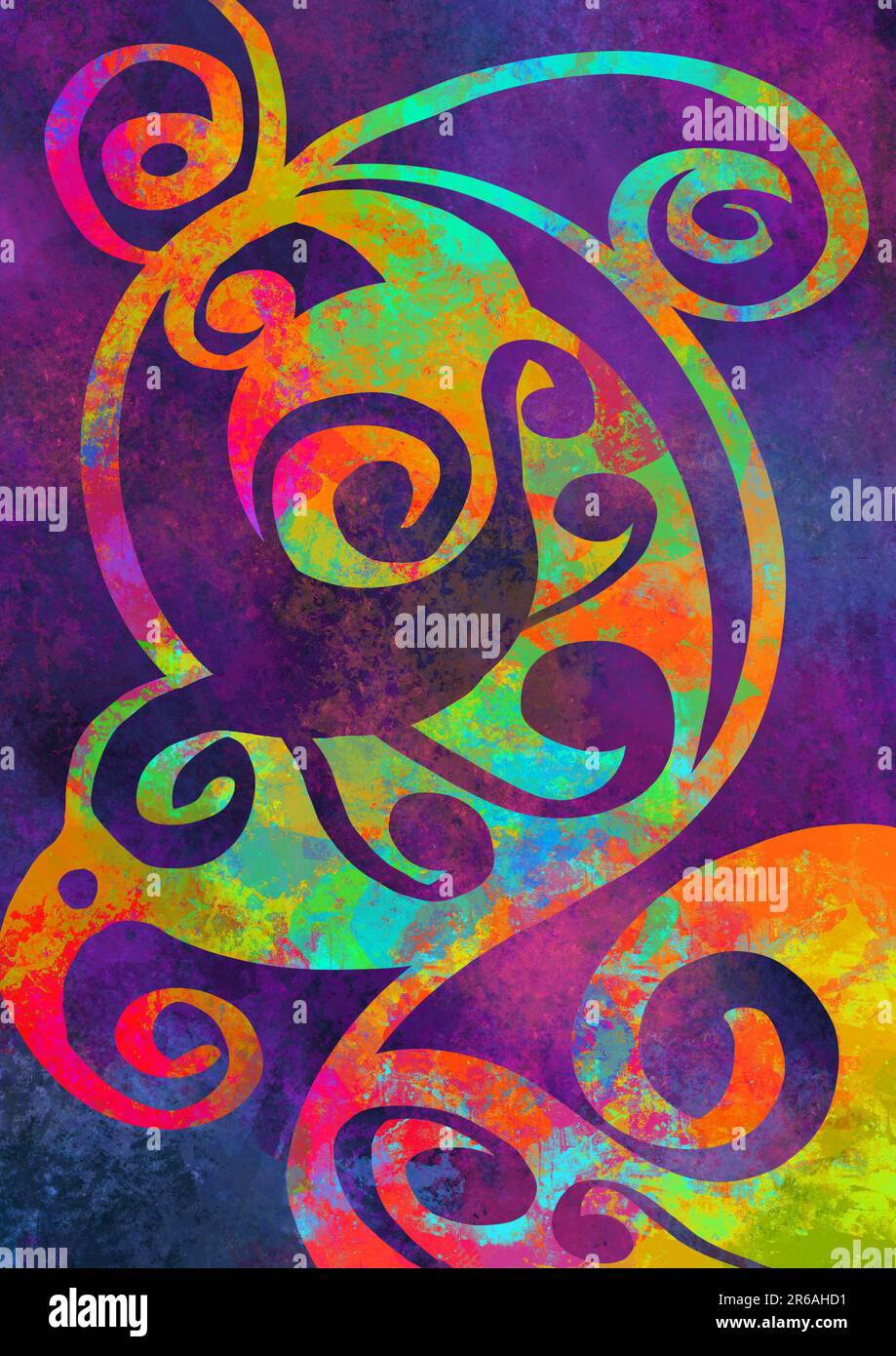 Digital swirl hi-res stock photography and images - Alamy