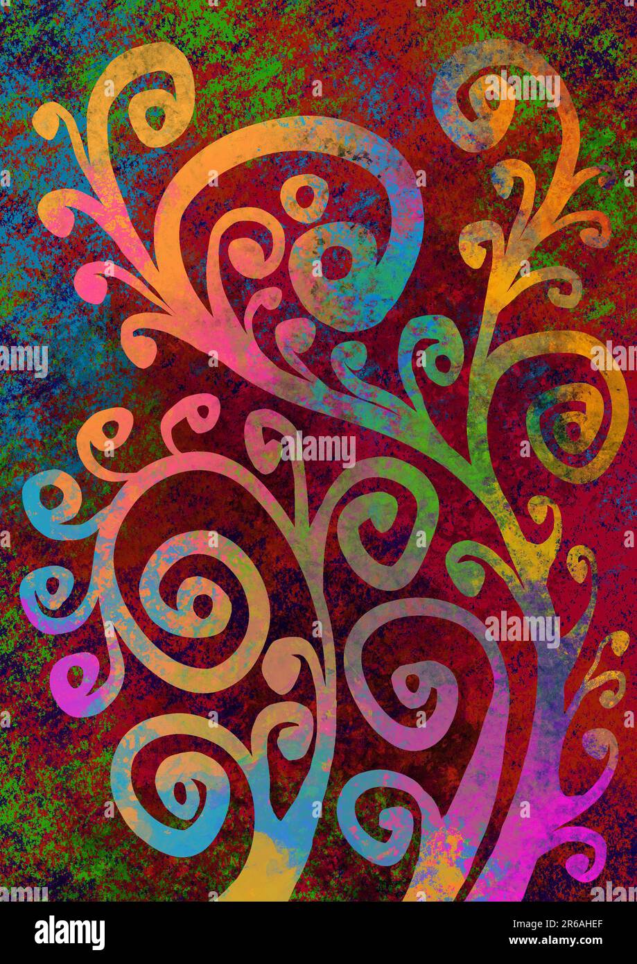 Brush paisley pattern hi-res stock photography and images - Alamy