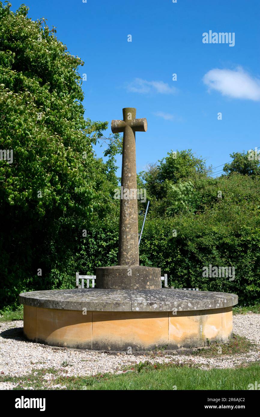 The Millennium Chronolog, Long Compton, Warwickshire, England, UK Stock ...