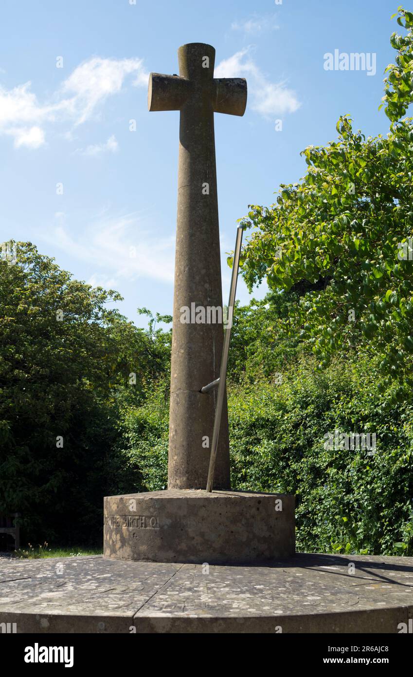 The Millennium Chronolog, Long Compton, Warwickshire, England, UK Stock ...