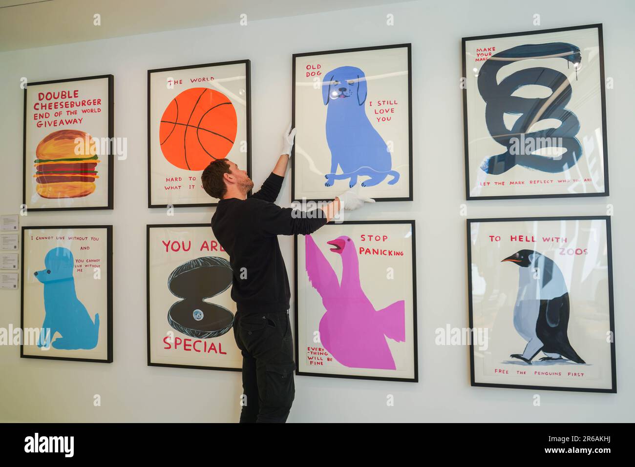 David shrigley dog hi-res stock photography and images - Alamy
