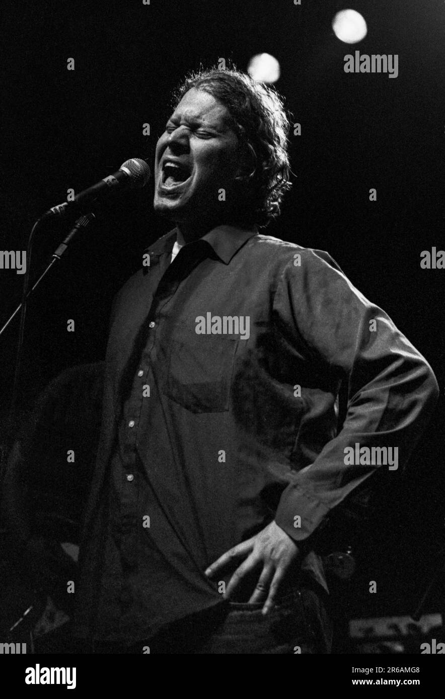 JOHN GRANT, YOUNG, THE CZARS, 2000: A young John Grant singing with his ...