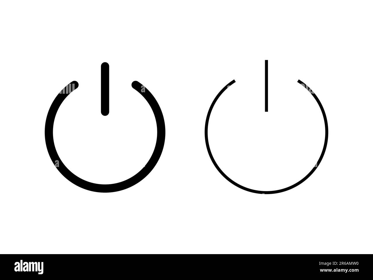 Power icon set. Power Switch Icon. Electric power Stock Vector Image ...