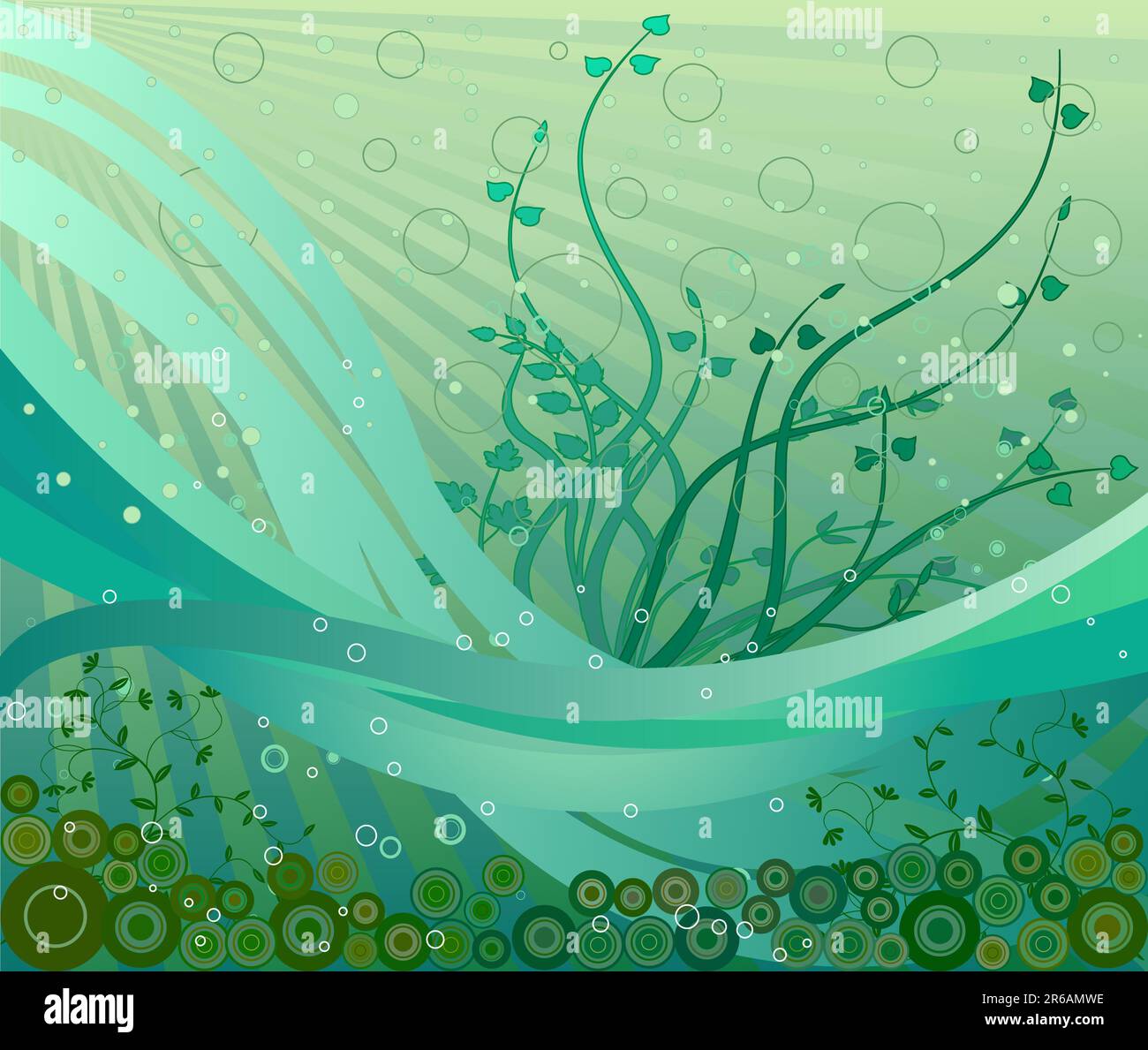 Abstract Art Design Floral Background Vector Illustration Stock Vector Image And Art Alamy