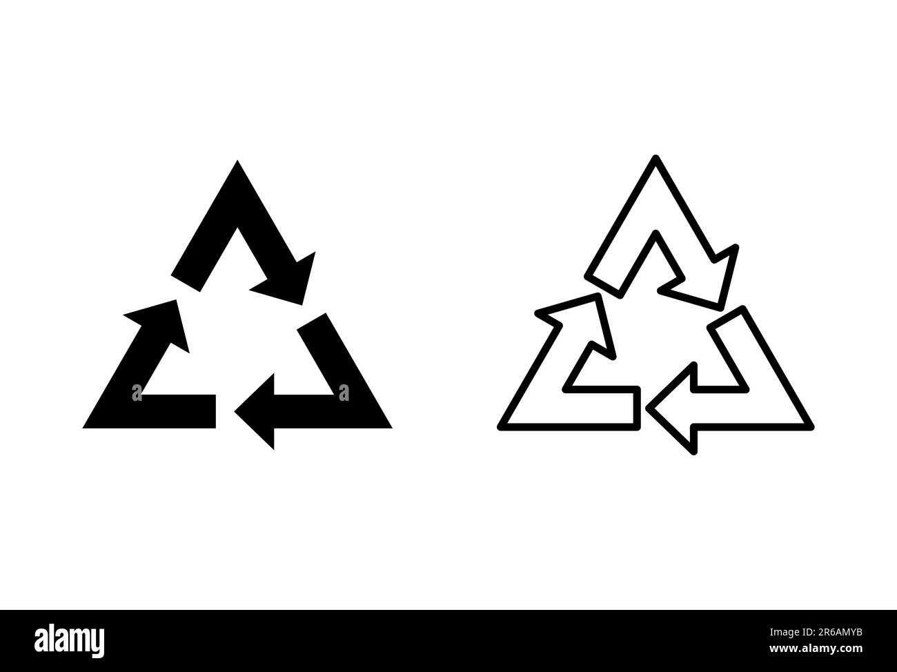 Recycle icon set. Recycling vector icon Stock Vector Image & Art - Alamy