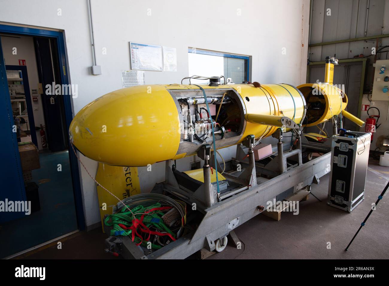 La Seyne Sur Mer, France. 01st June, 2023. The autonomous submersible ...