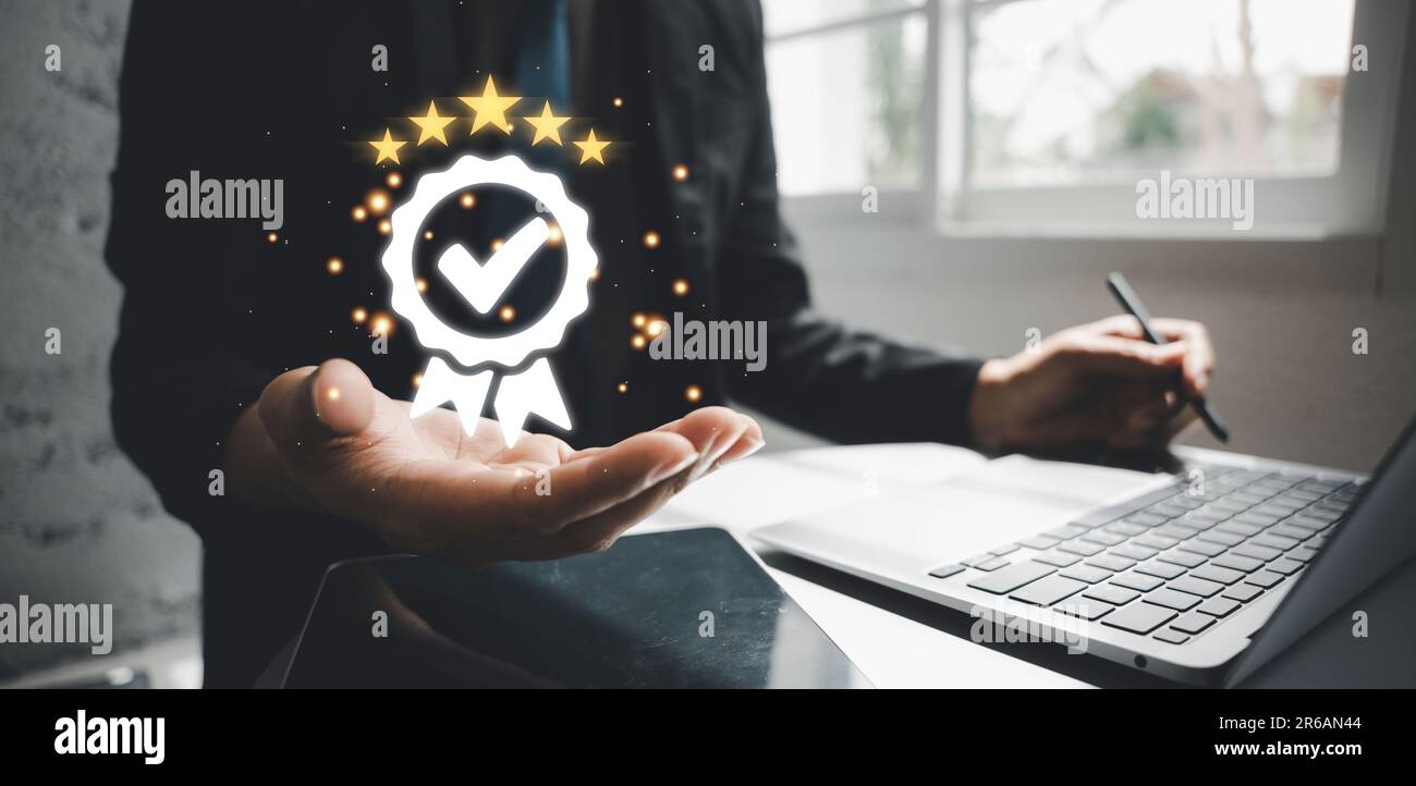 Certification and standards evaluation process Stock Photo - Alamy