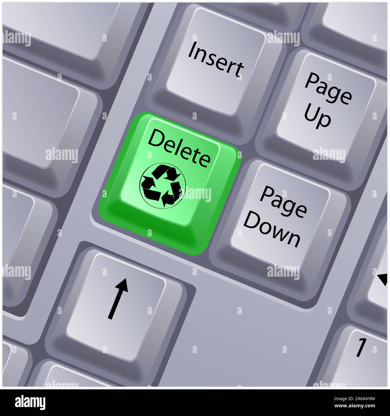 Computer keyboard key font letter Stock Vector Images - Alamy