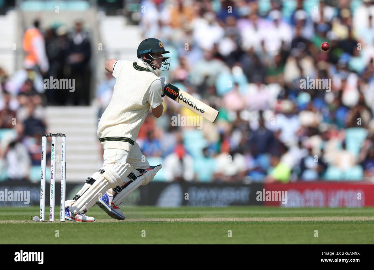 Australia's Steve Smith in action during day two of the ICC World Test ...