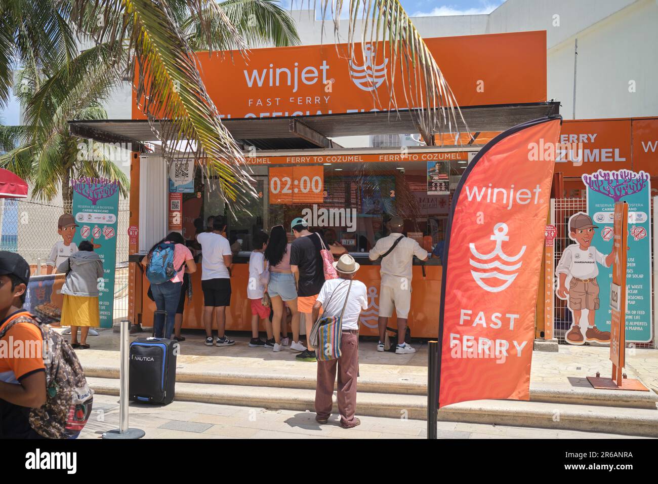 Winjet booking office for ferry tickets to Cozumel from Playa Del ... Winjet booking office for ferry tickets to Cozumel from Playa Del ...