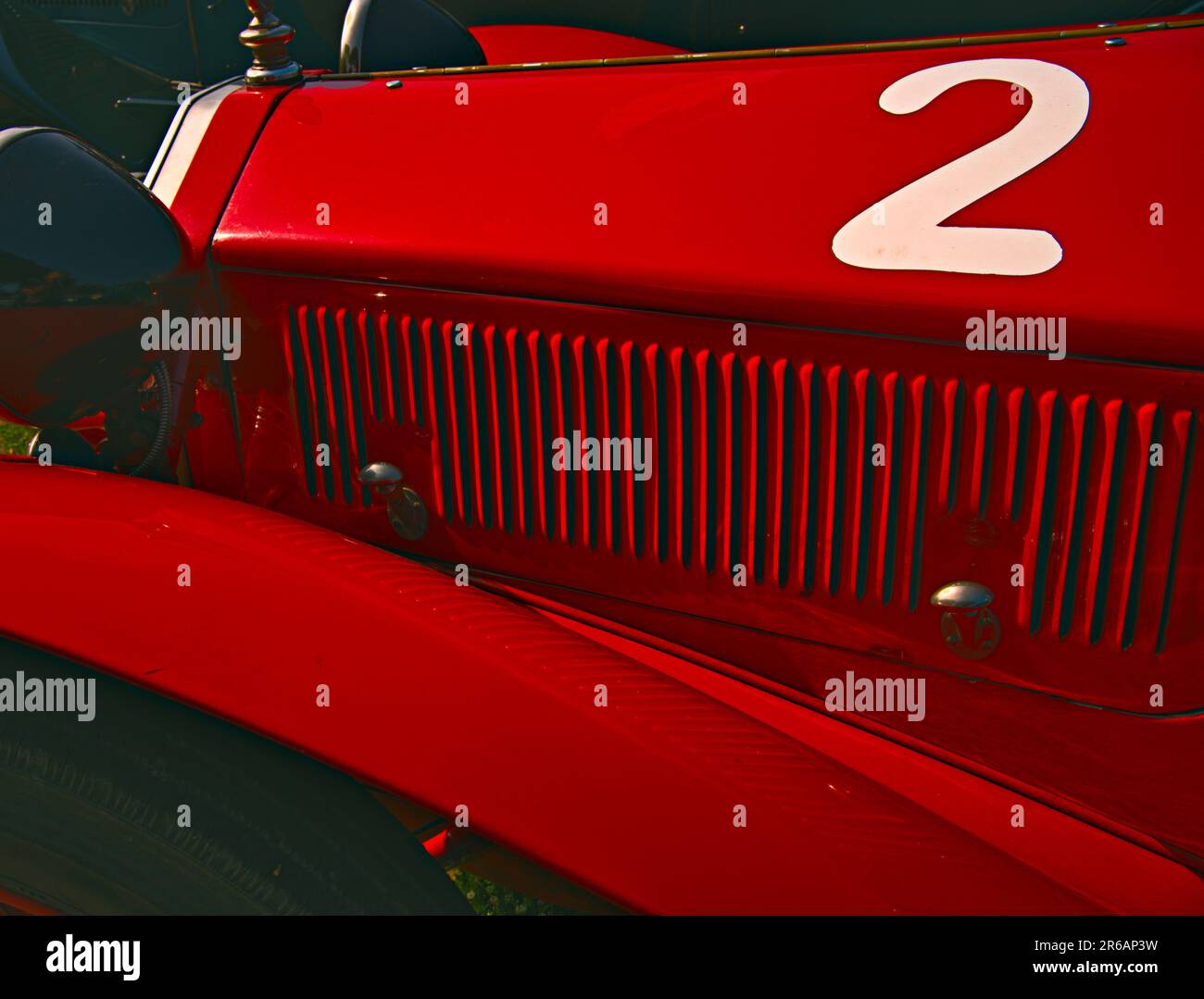 details of old red cars Stock Photo - Alamy