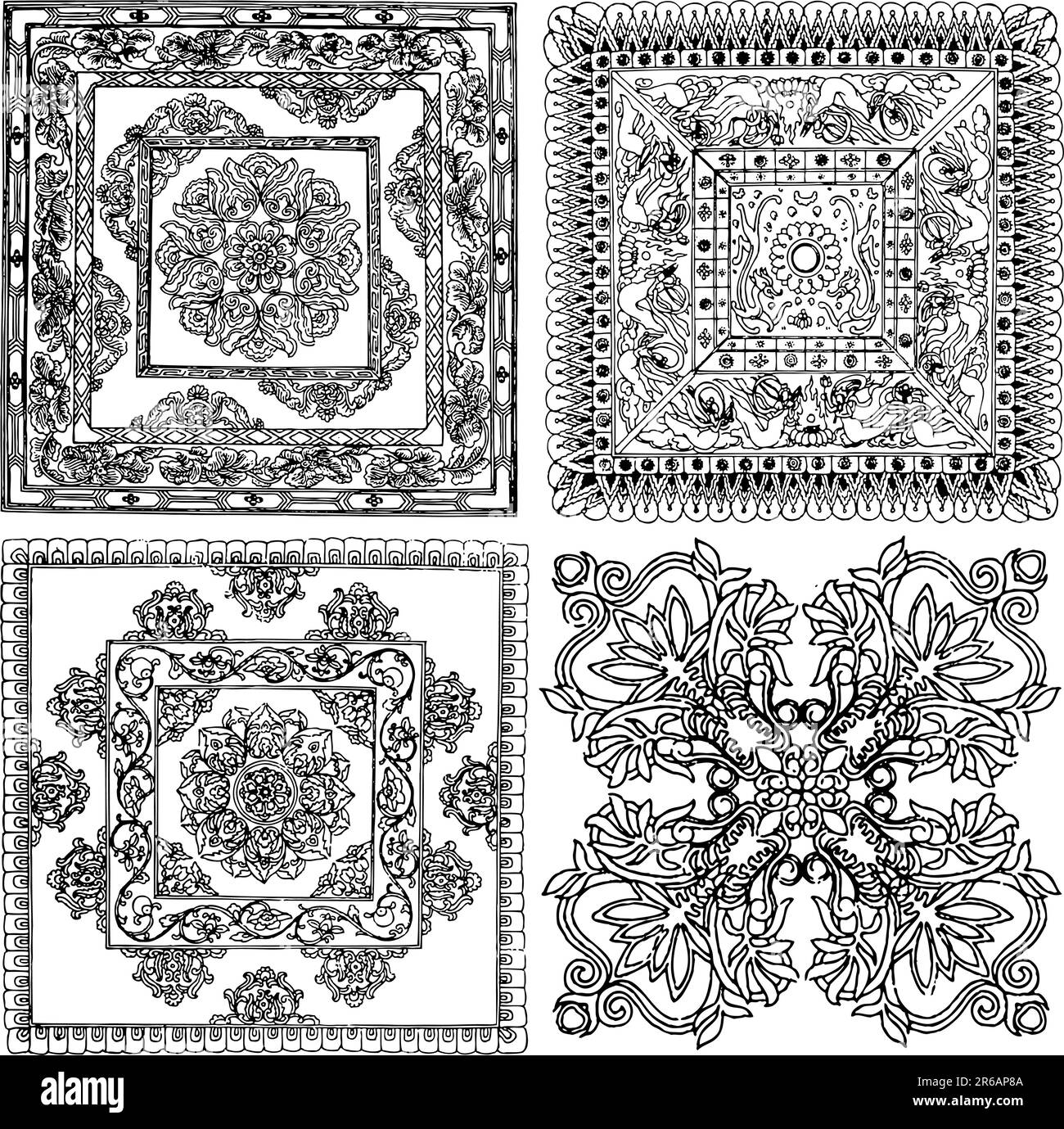 Lace pattern design hi-res stock photography and images - Alamy