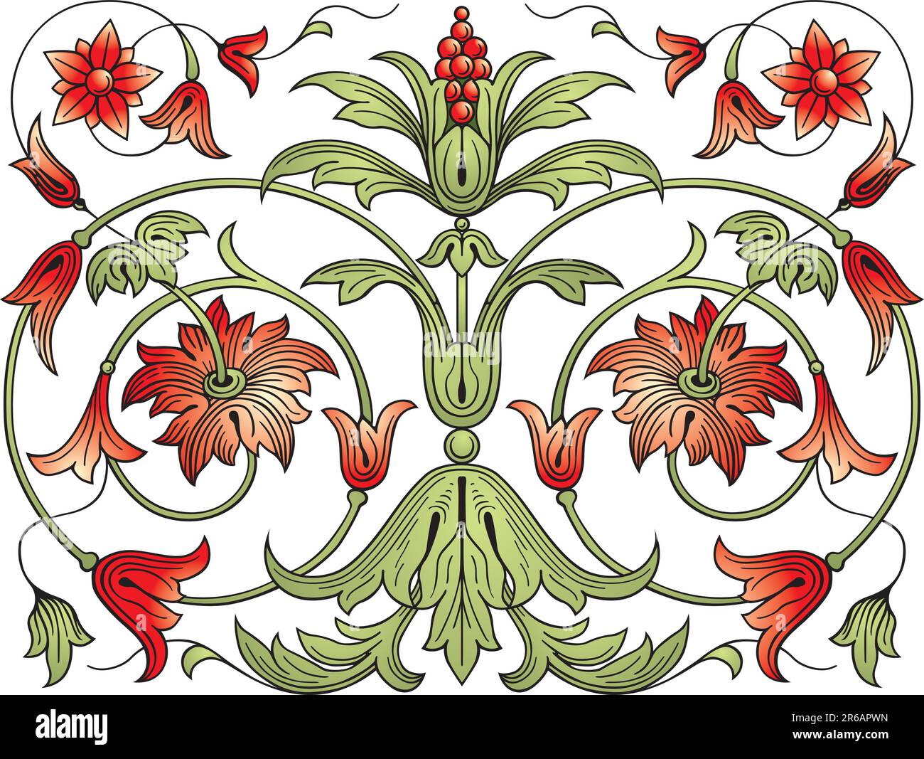 Floral Design elements vector Stock Vector Image & Art - Alamy