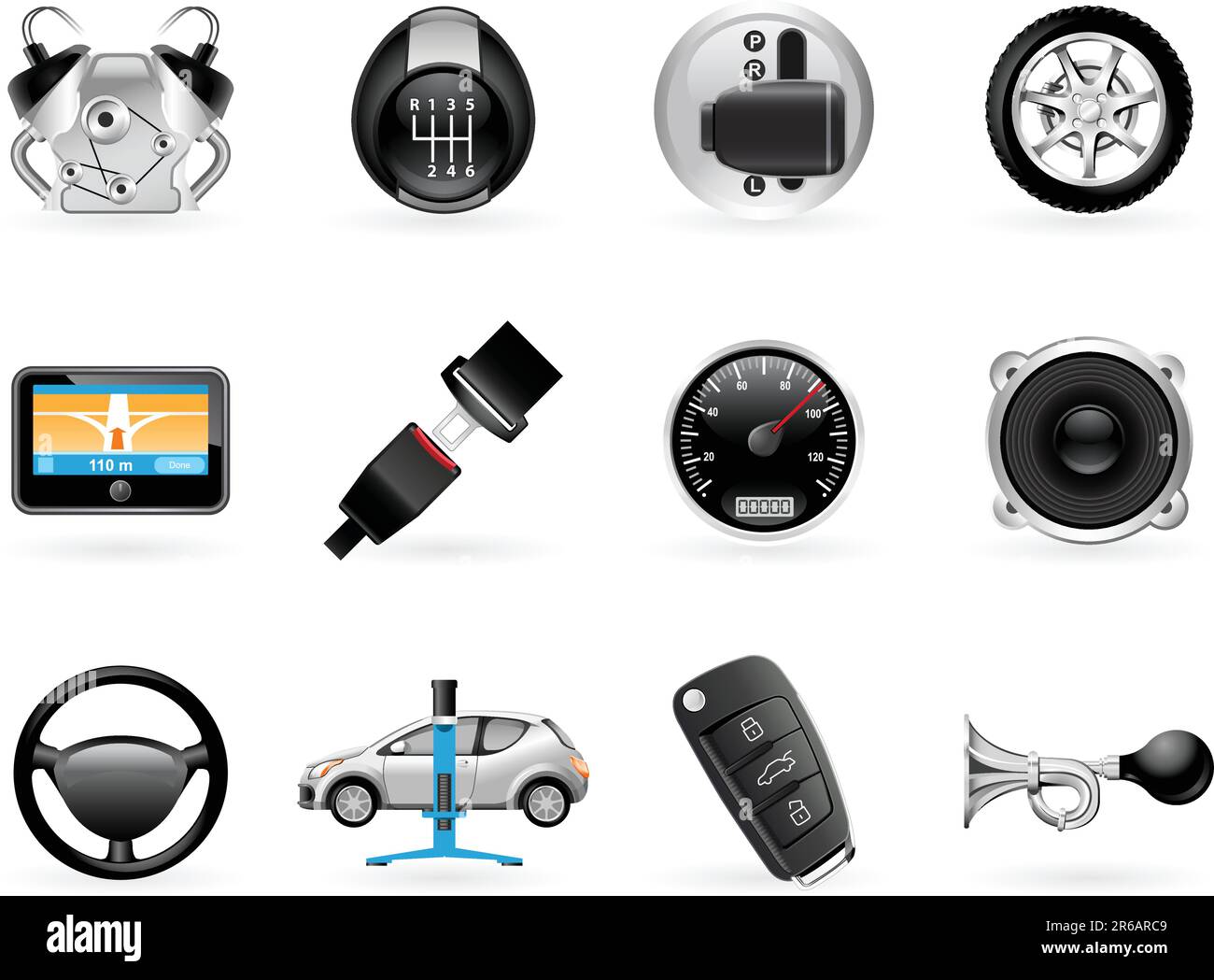 Image features safety icon Cut Out Stock Images & Pictures - Alamy